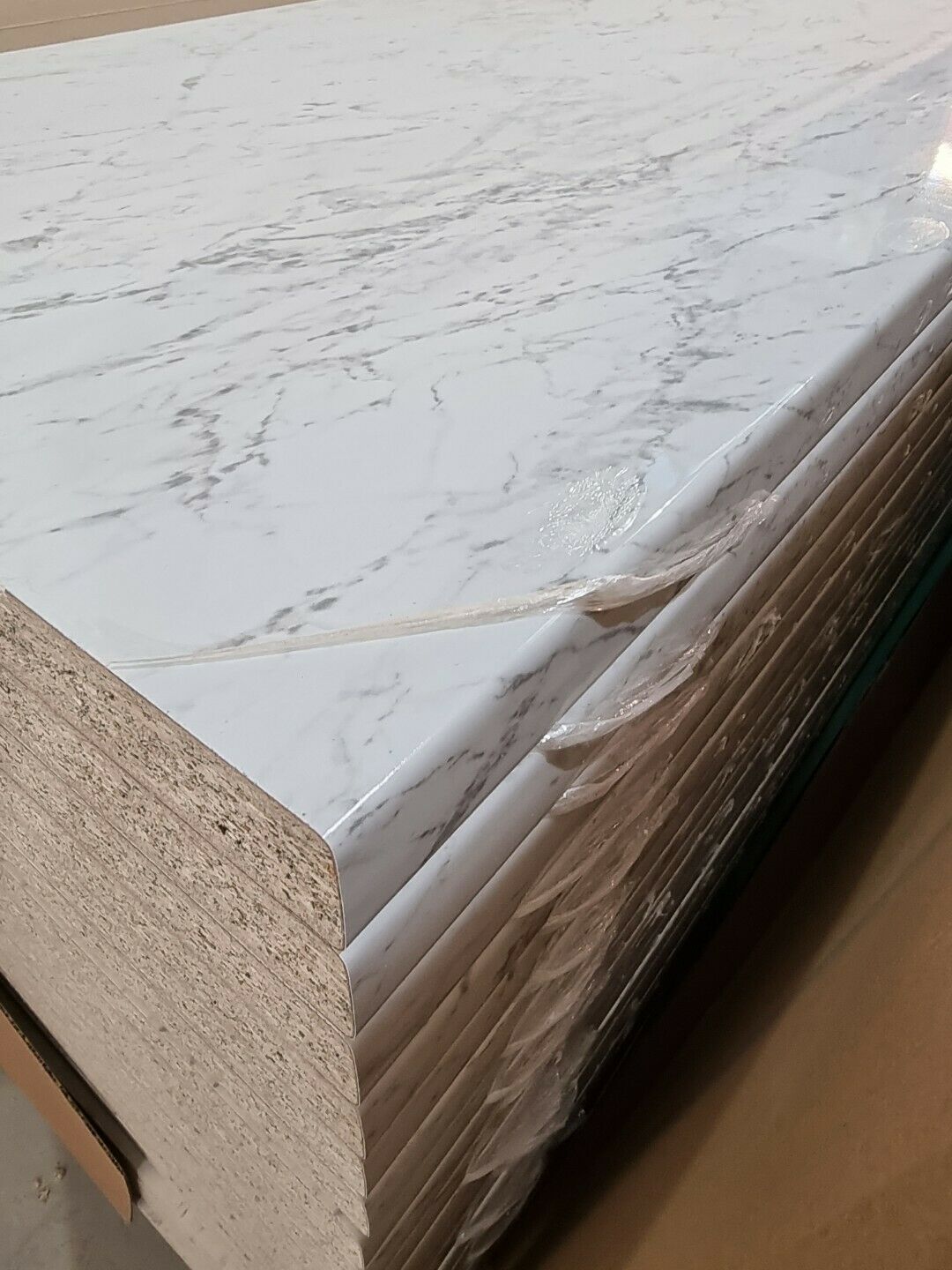 Buy LAMINATED BENCHTOP KITCHEN 3650 x 600mm tight form laminate abresco ...